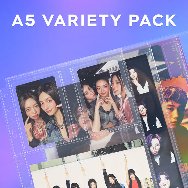 Custom A5 Pocket Pages - Variety Pack
